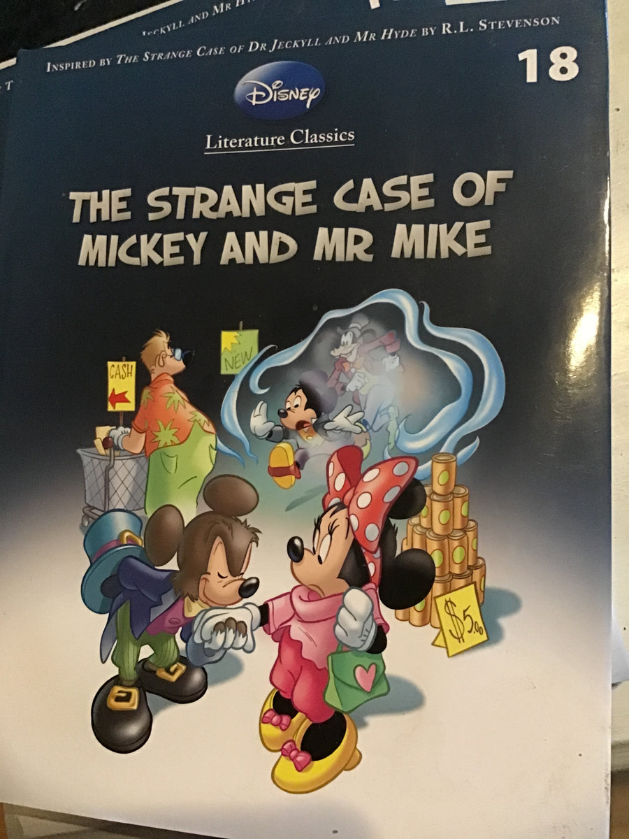 Disney Literature Classics 18 The Strange Case of Mickey and Mr Mike ...