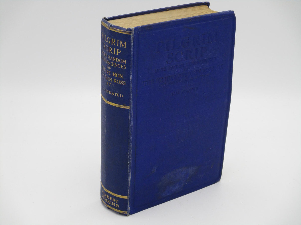 Pilgrim Scrip - Hardcover - 1927 - Sir John Ross – RoverUK.co.uk