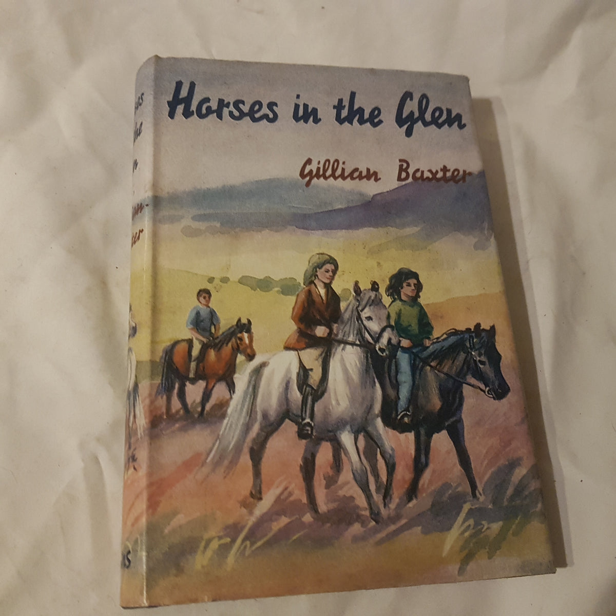 Horses in the glen. Gillian Baxter. first edition 1962 hardcover illus ...