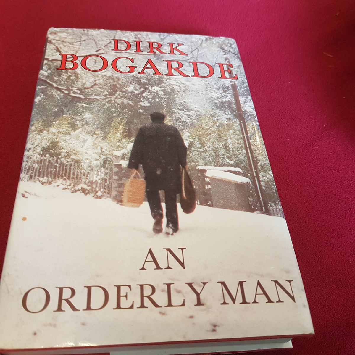Dirk Bogarde. An orderly man.hardcover book club Associates 1983 ...