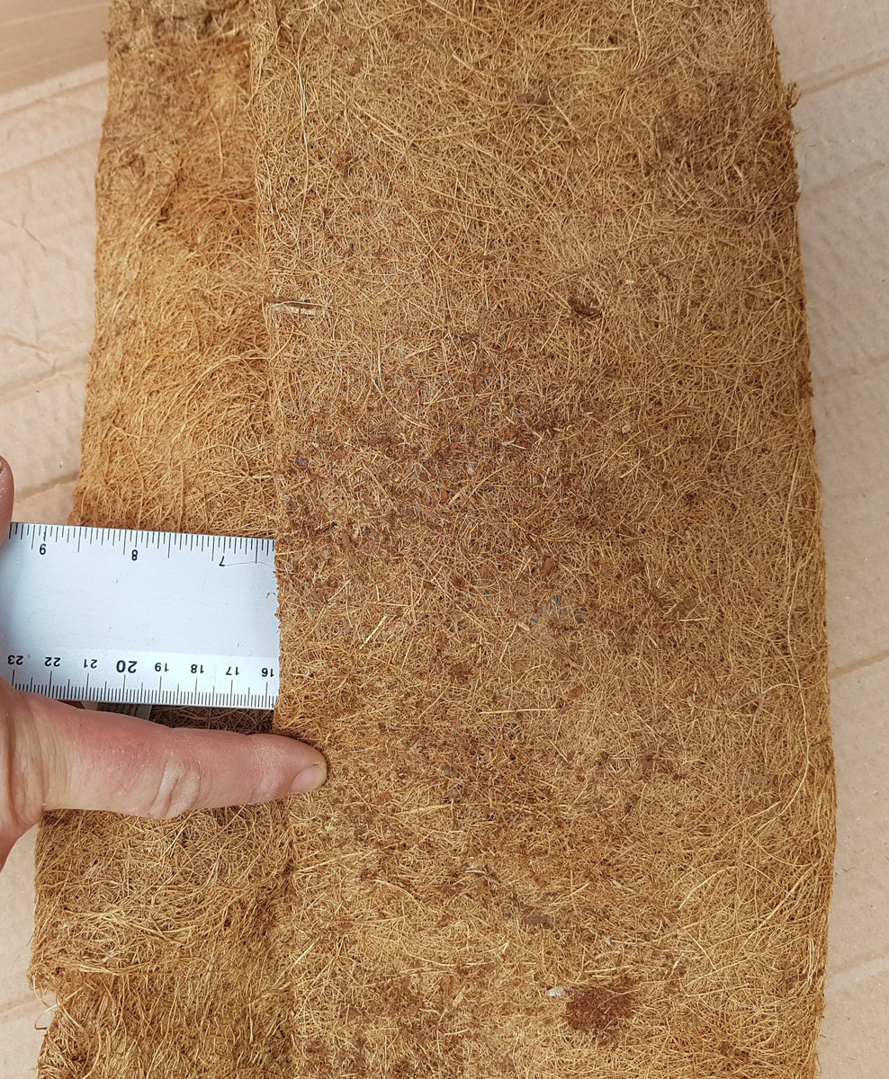 24" (60cm) Forge (Deep) Wall Trough Planter Coconut Coir Trough Liner ...