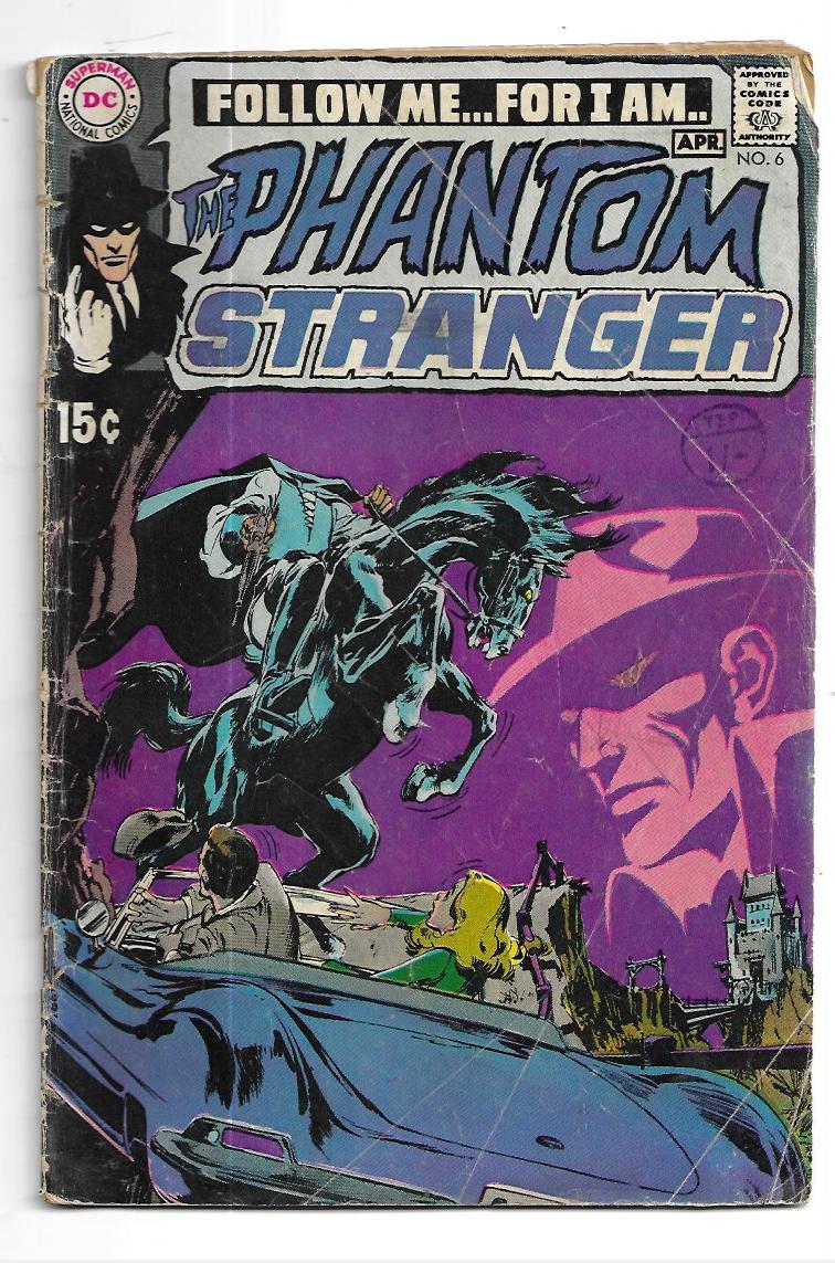 DC The Phantom Strangler April Number No. 6 1970 – RoverUK.co.uk