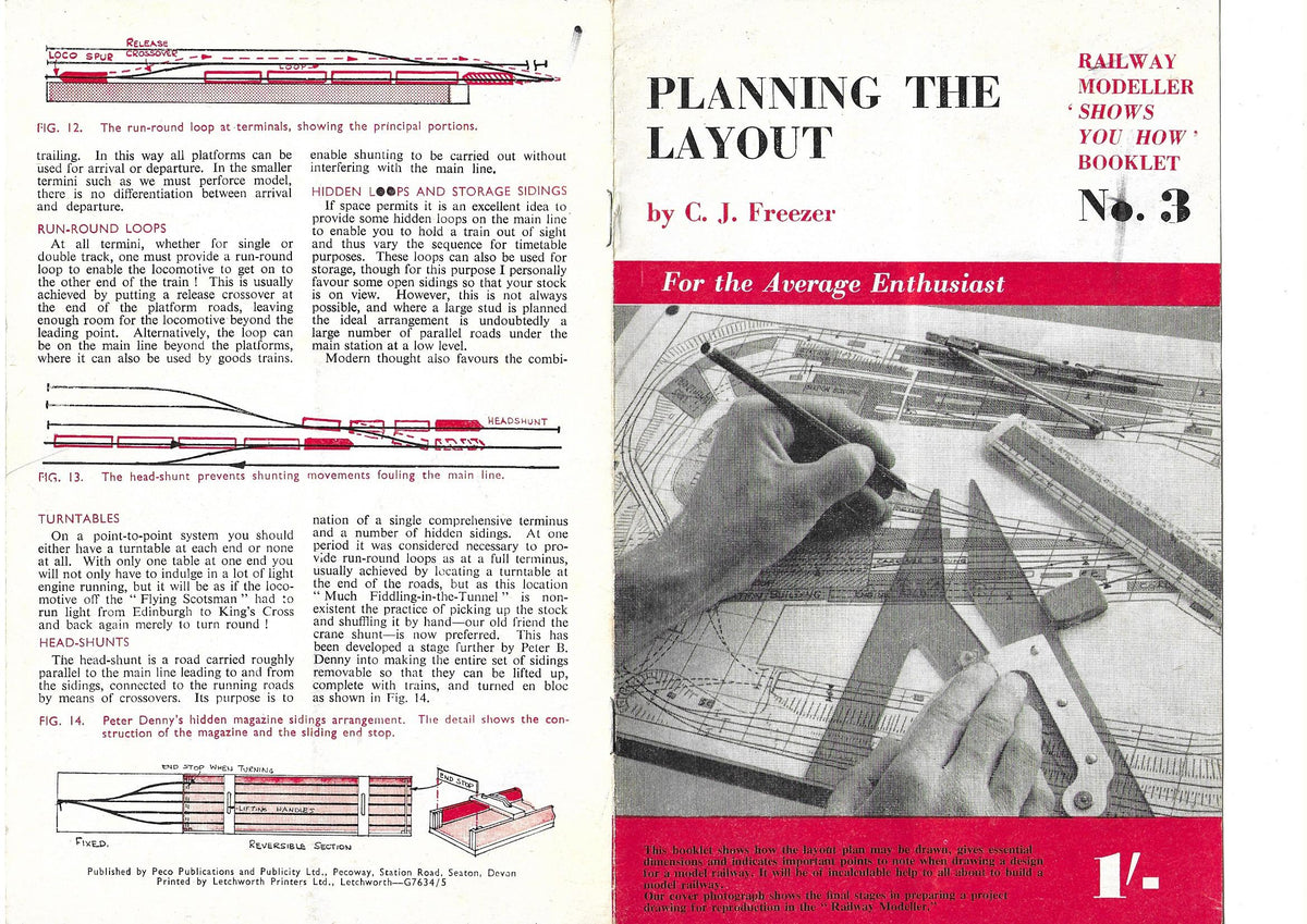 Planning the Layout, Railway Modeller Shows You How, C. J. Freezer ...