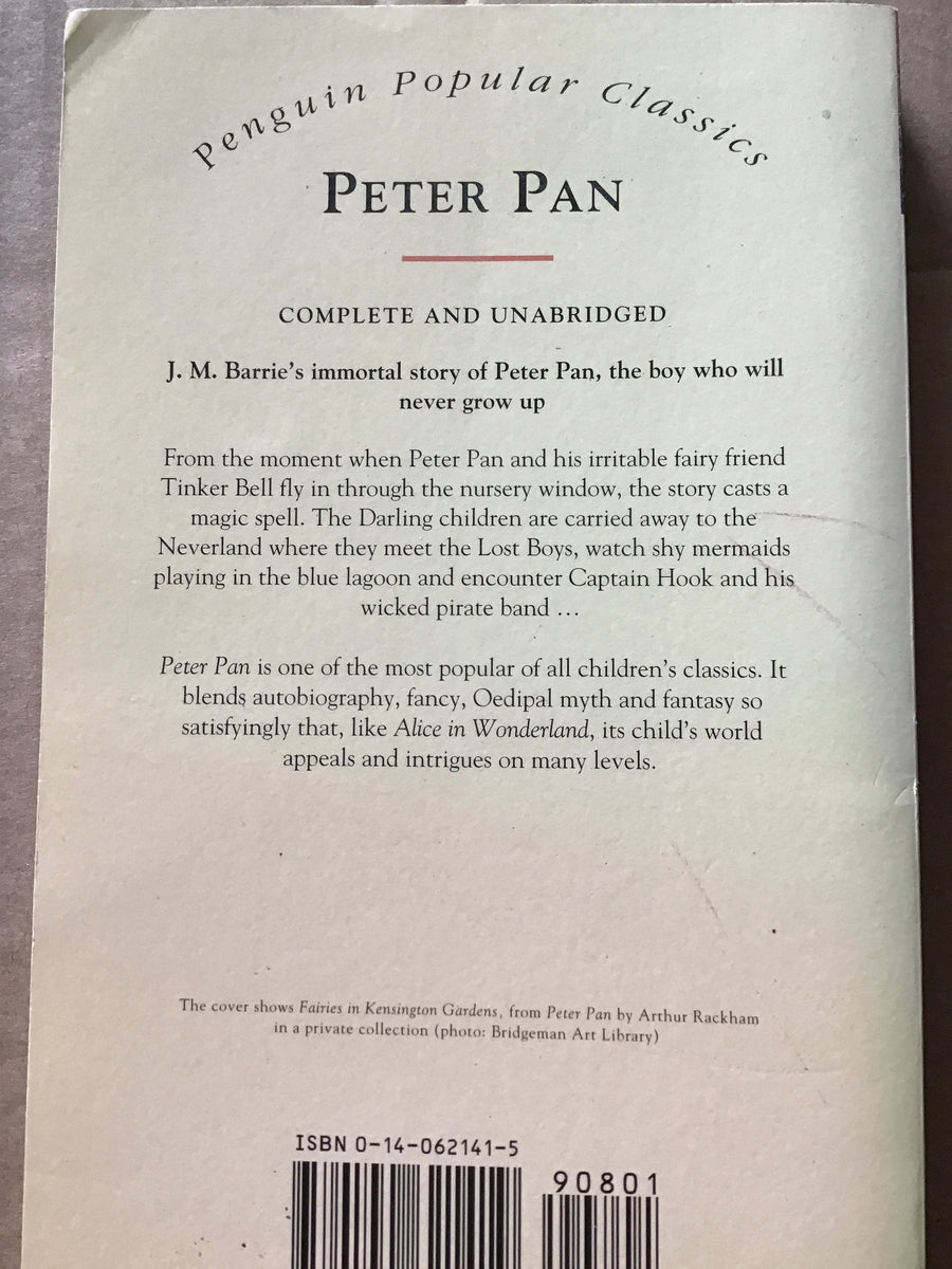Peter Pan (Penguin Popular Classics) Barrie, J. M. – RoverUK.co.uk