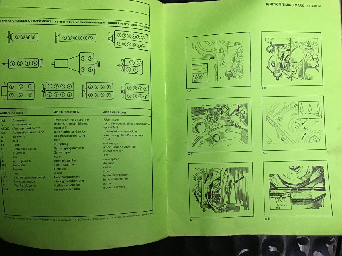 Sun service equipment technical data 1972 sun garage equipment testing ...