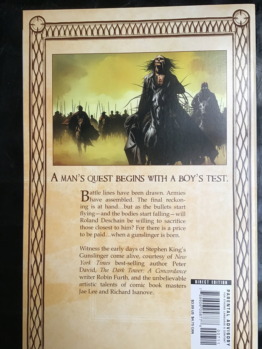 Stephen King The Dark Tower Gunslinger Born 7 of 7 Variant Marvel 2007 ...