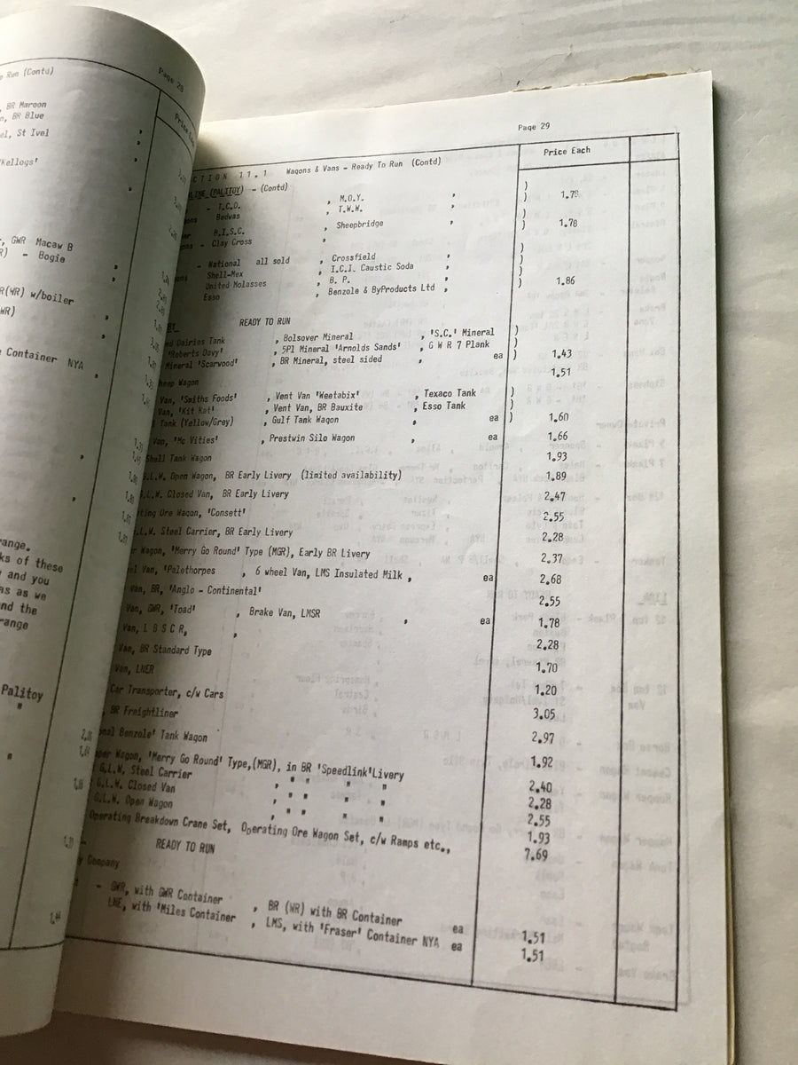 Holt model railways accessories catalogue 1981 model railways – RoverUK ...