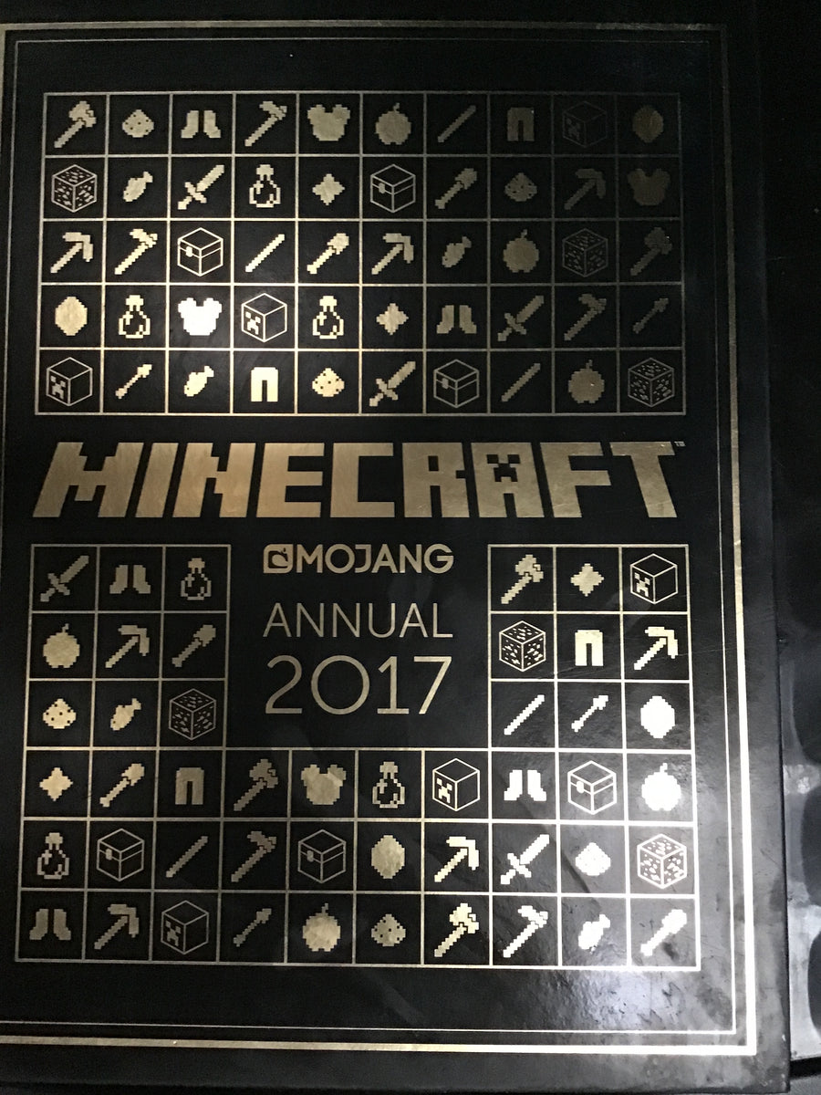Minecraft 2017 annual Mojang. Hardcover – RoverUK.co.uk